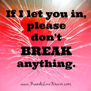 If I let you in, in my life - Friends Love Forever